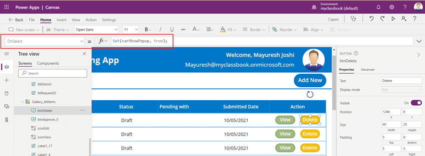 How To Create A Popup Message Or Alert Box In PowerApps